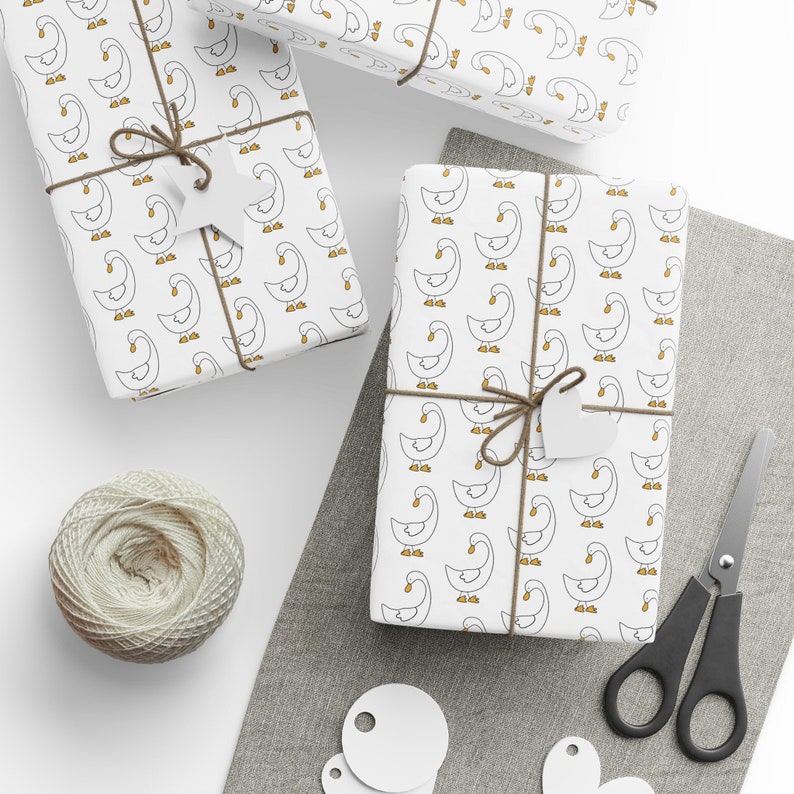 Silly Goose Gift Wrapping Papers, Silly Goose Gifts, Goose Wrapping ...