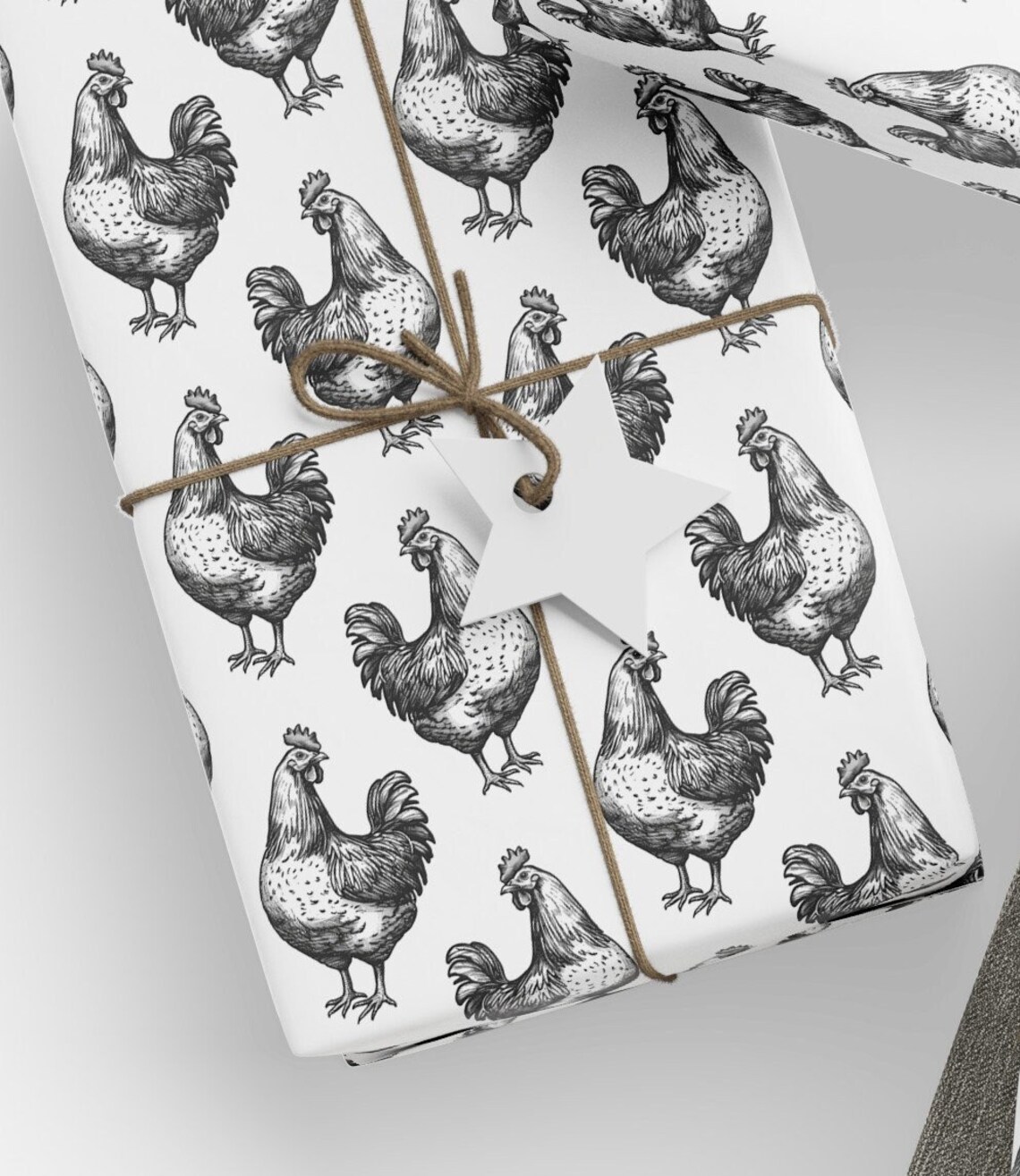 Chicken Wrapping Papers, Chicken Gifts Wrapping Paper Roll, Chicken ...