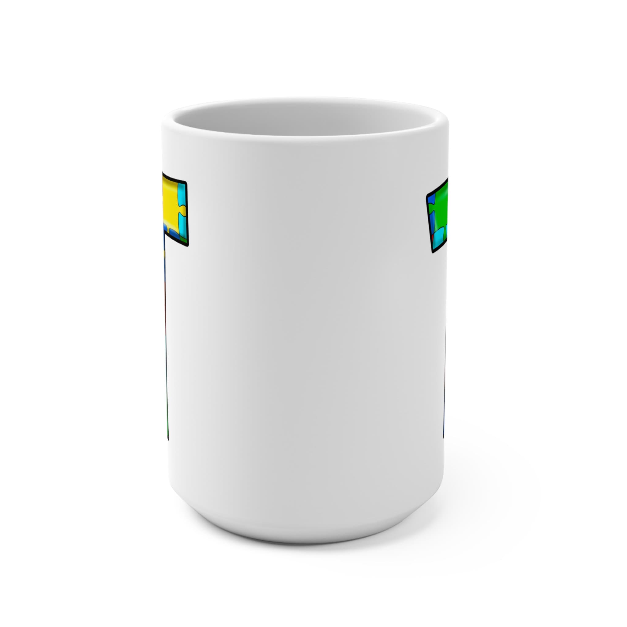 Letter T Autism Mug, Autism Letter T Ceramic Mug 15oz, Autism Mugs ...