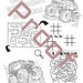 Printable Monster Truck Kid Birthday Activity and Coloring Sheet ...