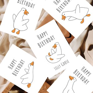 Silly Goose Birthday Cards, Funny Goose Cards, Silly Goose Digital ...