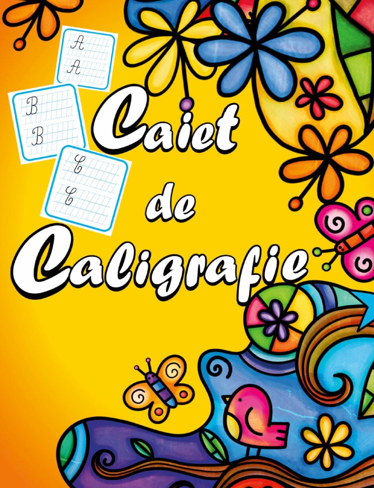 Caiet De Caligrafie Traditionala - Alfabetul Românesc în Liniatura De ...