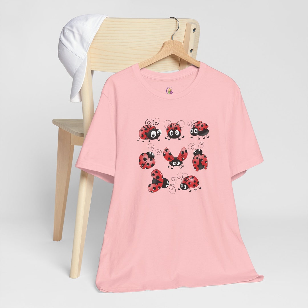Ladybug Short Sleeve Tee, Ladybug T-shirt, Ladybug Gifts, Ladybug ...
