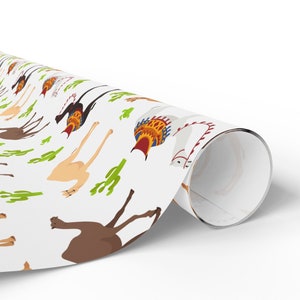 Camel Wrapping Papers, Camel Gifts Wrapping Paper, Camel Birthday Gifts ...