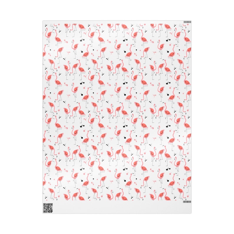 Flamingo Wrapping Papers, Flamingo Gifts Wrapping Paper, Flamingo Bird ...