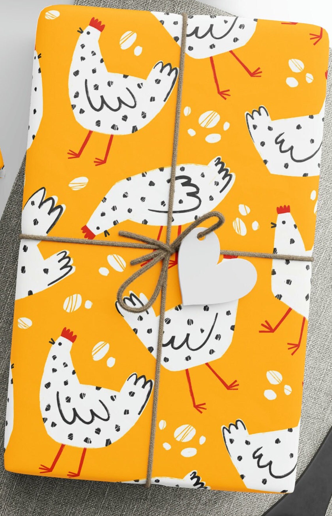 Chicken Wrapping Papers, Hens Gifts Wrapping Paper Roll, Chicken Gifts ...