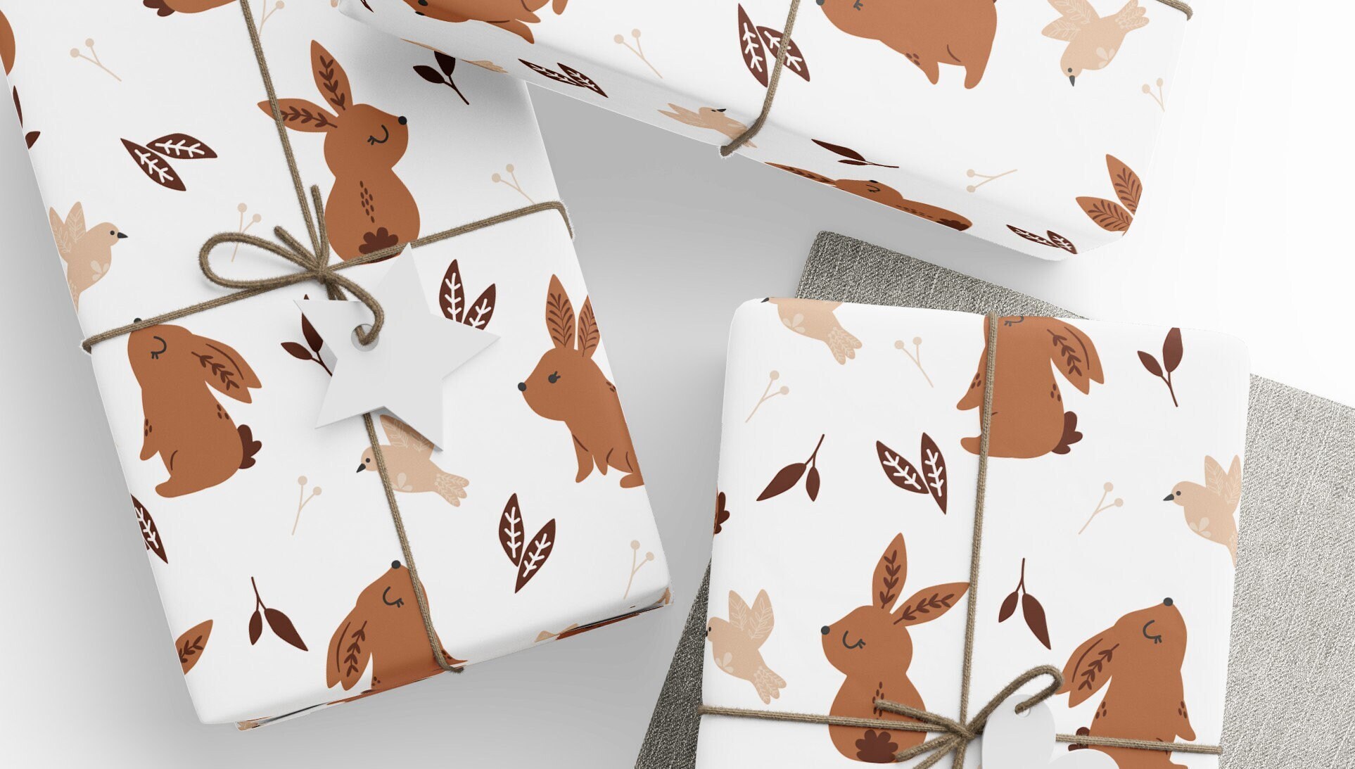 Bunny Wrapping Papers, Bunny Rabbit Gifts Wrapping Paper, Bunny and ...