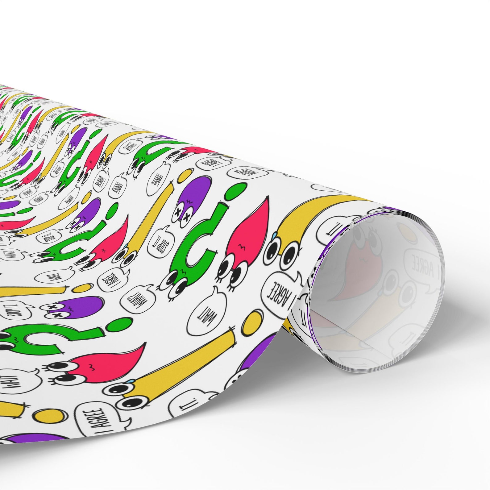 Back to School Wrapping Paper Roll, Teacher Gifts Wrapping Paper Roll ...