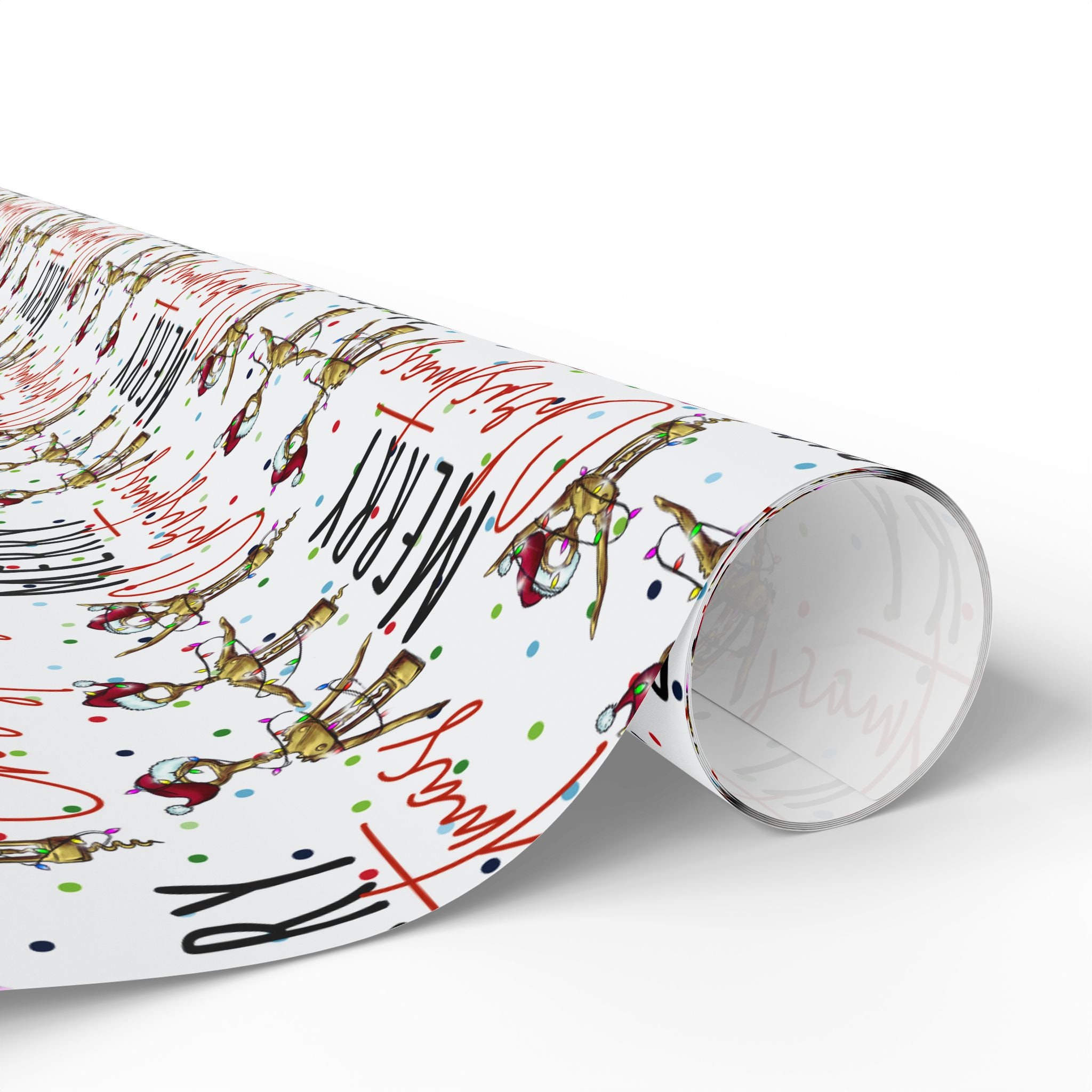 Funny Santa Christmas Wrapping Papers, Christmas Santa Wine Opener ...
