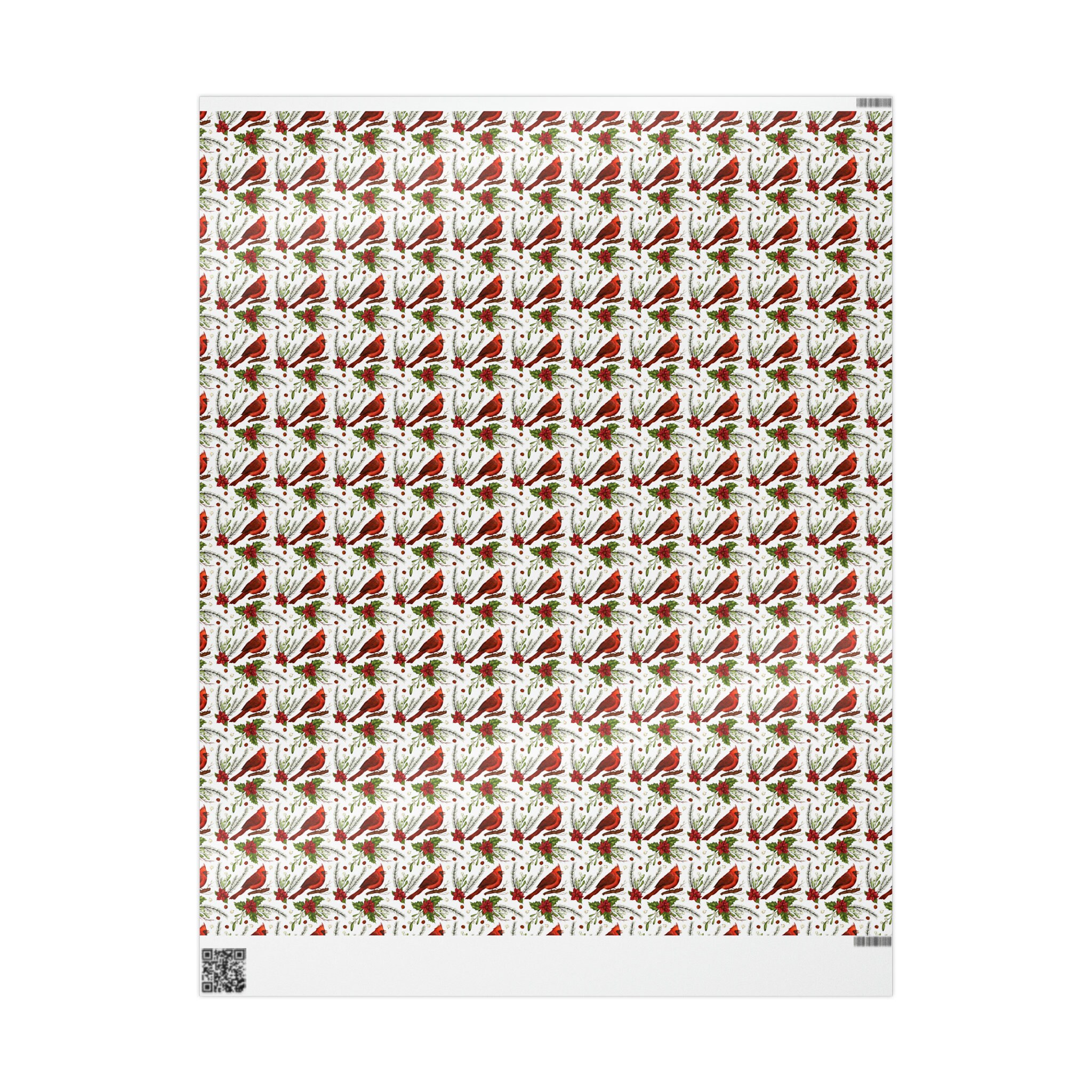 Red Cardinal Wrapping Paper Roll, Cardinals Gifts, Cardinal Gift ...