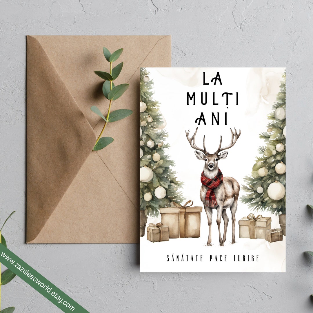 La Multi Ani Felicitari, Crăciun România / Moldova Greeting Cards ...
