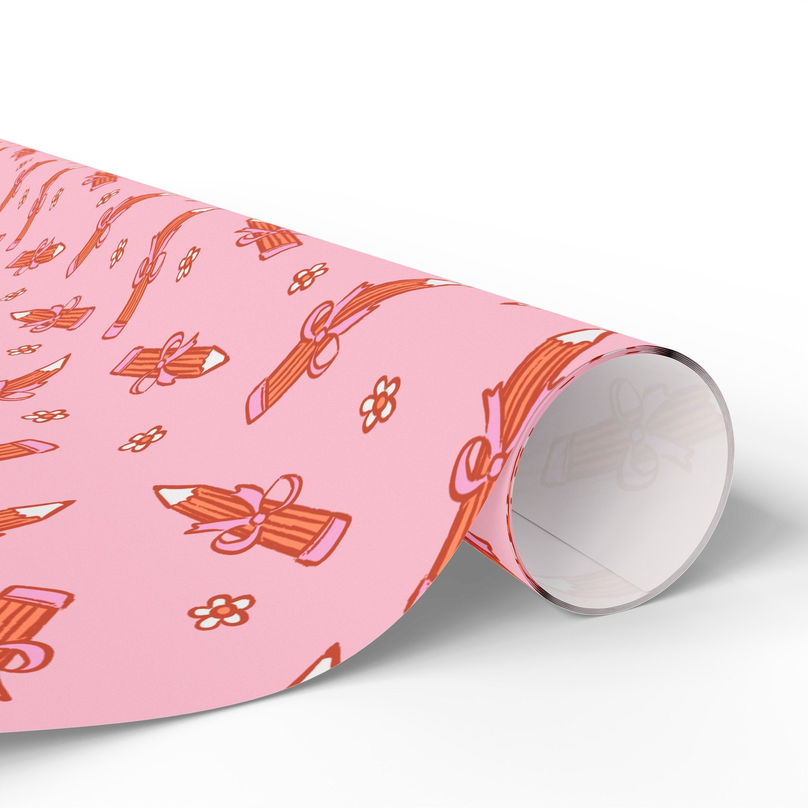 Pencil Gift Wrapping Papers, Back to School Gift Wrapping Paper Roll ...