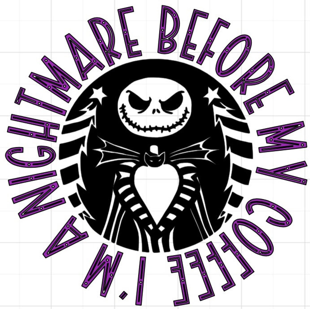 Nightmare Before Coffee - Etsy
