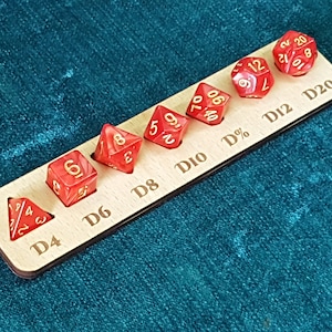 Dice Stand for Roleplaying, Wargaming, Dungeons and Dragons Dice. D&D ...