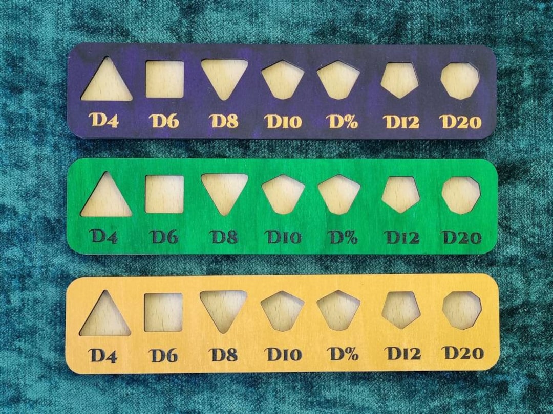 Dice Stand for Roleplaying, Wargaming, Dungeons and Dragons Dice. D&D ...