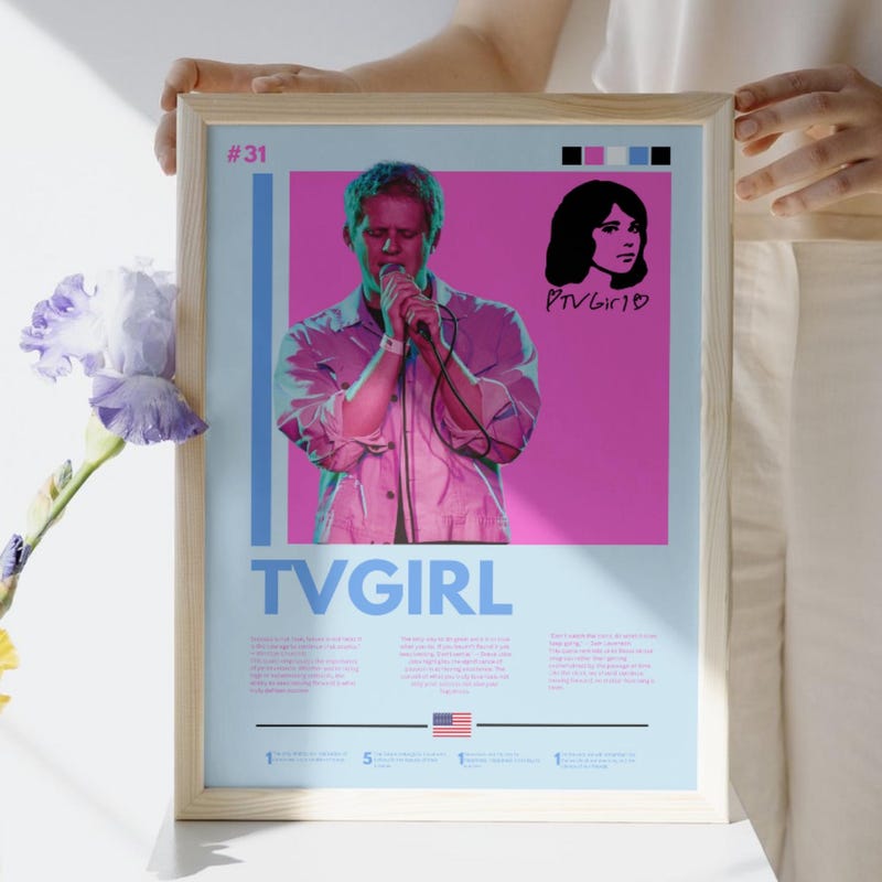 Tv Girl Poster - Etsy