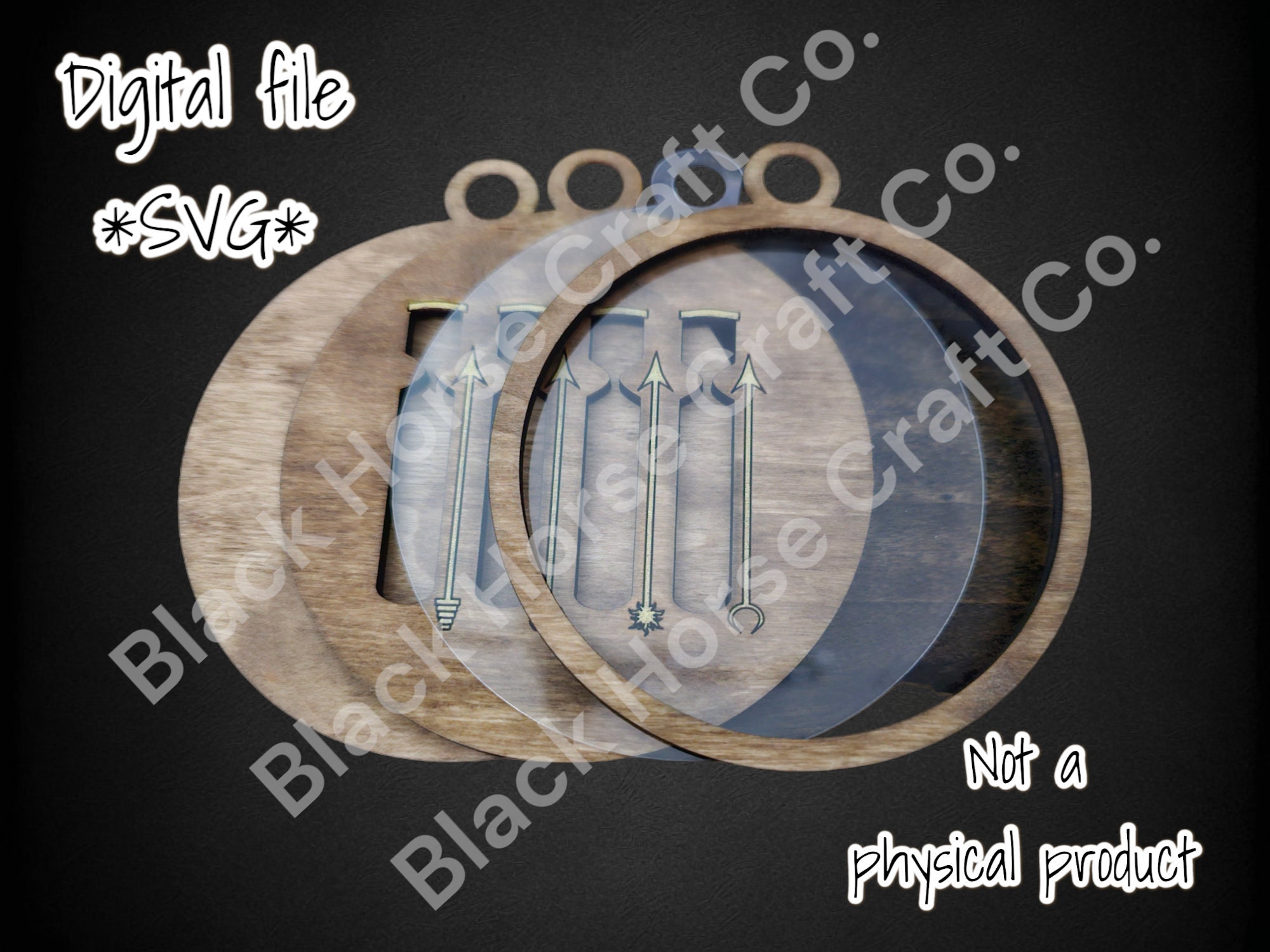 House Points Ornament SVG Digital File, Wizarding School Points Counter ...