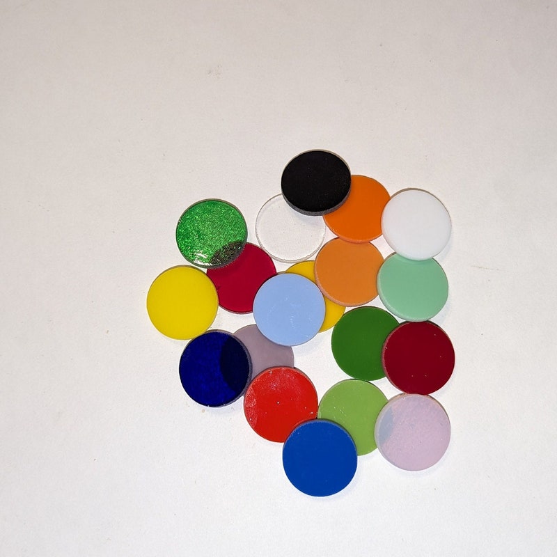 Stained Glass Precut Circles - Etsy