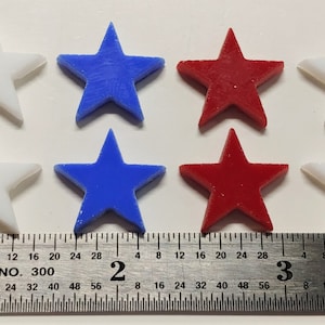 3/4" Coe 96 Precut Stained Glass Glass Stars - for Fusing / Mosaic - Etsy