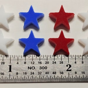 5/16" Coe 96 Precut Stained Glass Glass Stars - for Fusing / Mosaic - Etsy