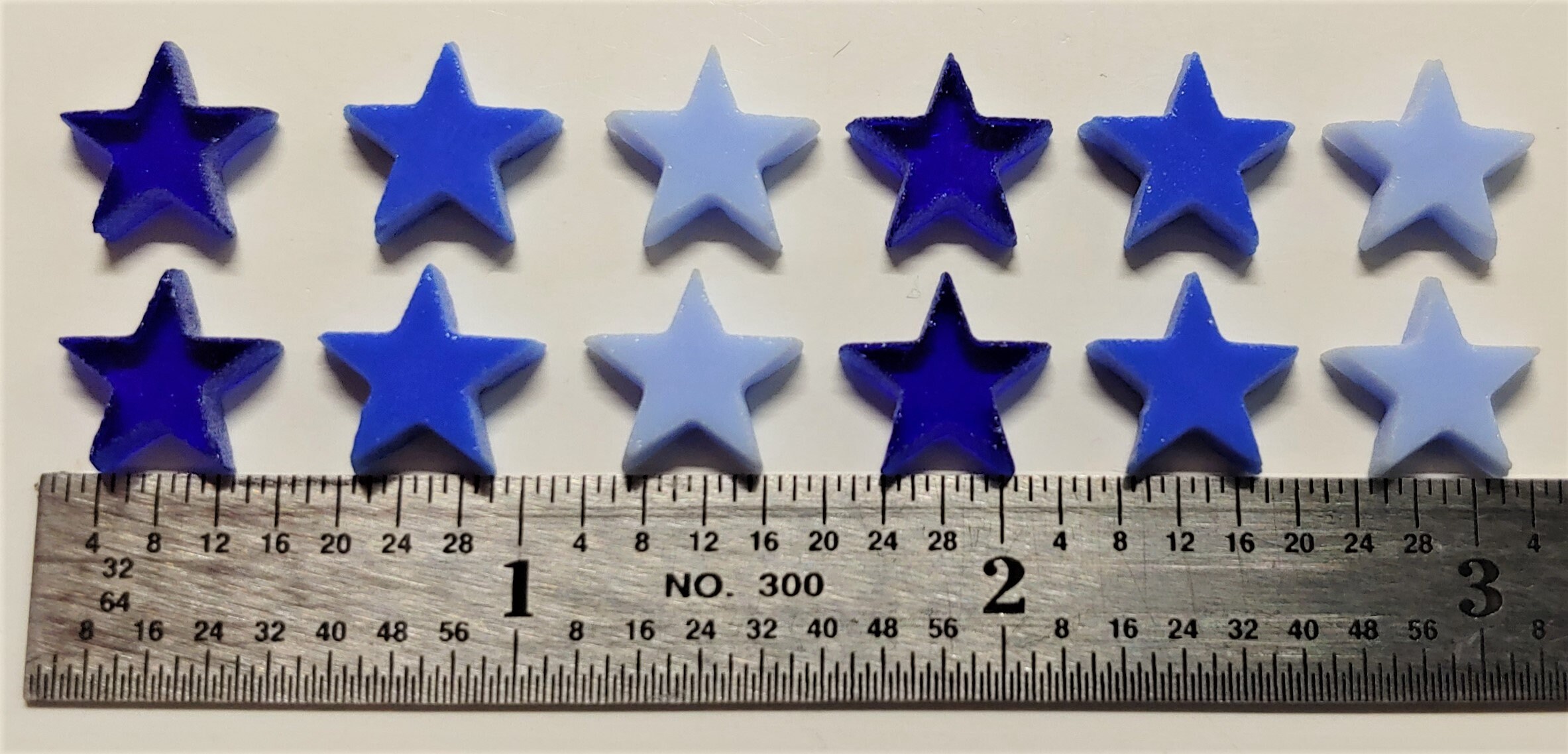 1/2" Coe 96 Precut Stained Glass Glass Stars - for Fusing / Mosaic - Etsy