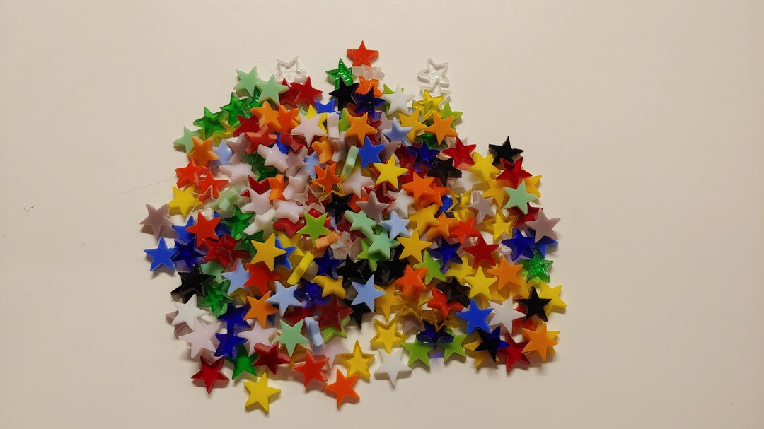 3/8" Coe 96 Precut Stained Glass Glass Stars - for Fusing / Mosaic - Etsy