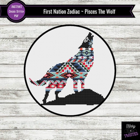 Wolf zodiac sign - Zodiacstock.com