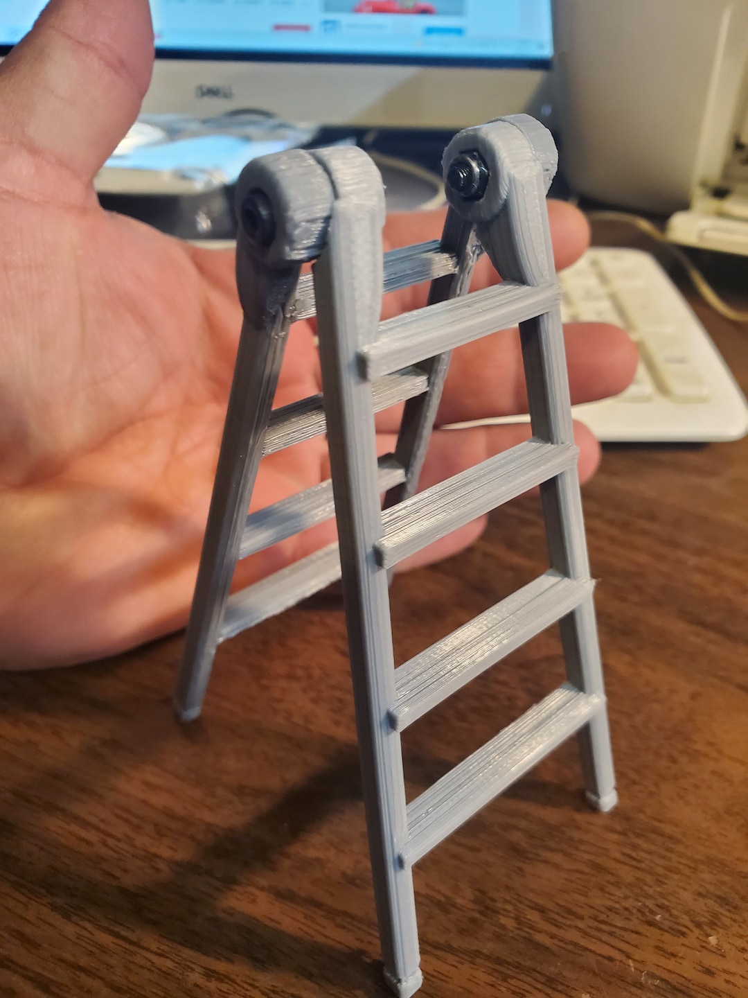 1/10 Scale Folding a Frame Ladder 3d Printed - Etsy