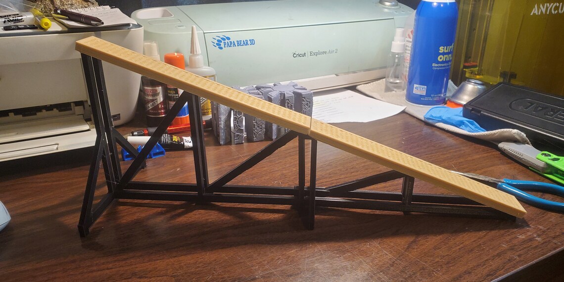3d Printed 1/10 Scale Articulation Ramp - Etsy