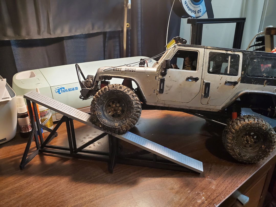 3d Printed 1/10 Scale Articulation Ramp - Etsy