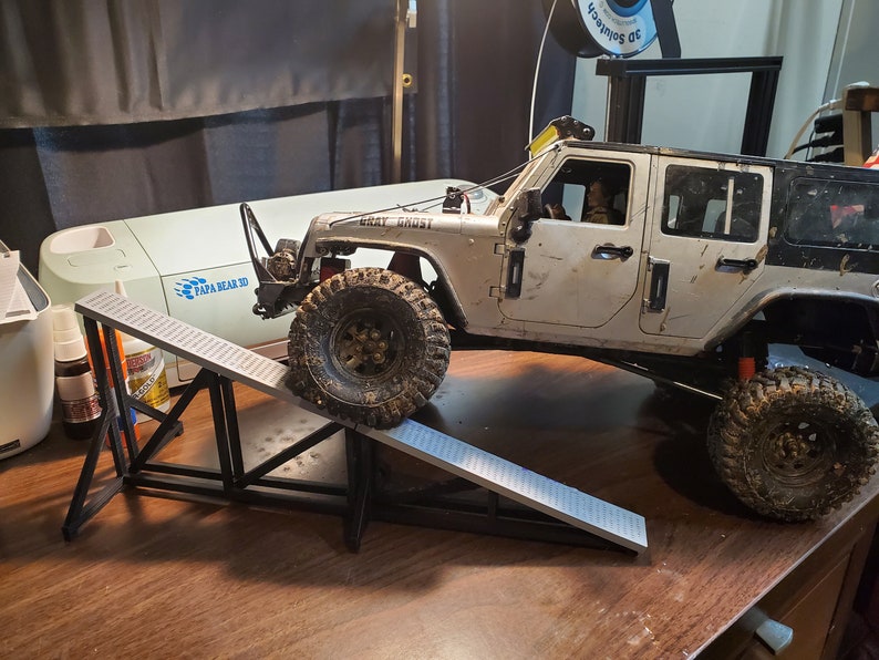 3d Printed 1/10 Scale Articulation Ramp - Etsy