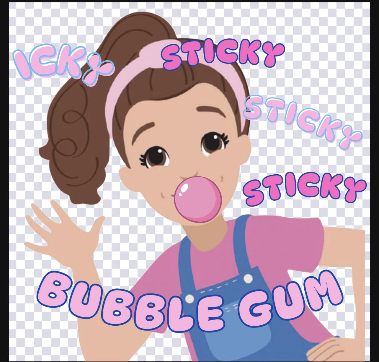 Ms. Rachel Print Only - Icky Sticky Bubblegum PNG - Etsy