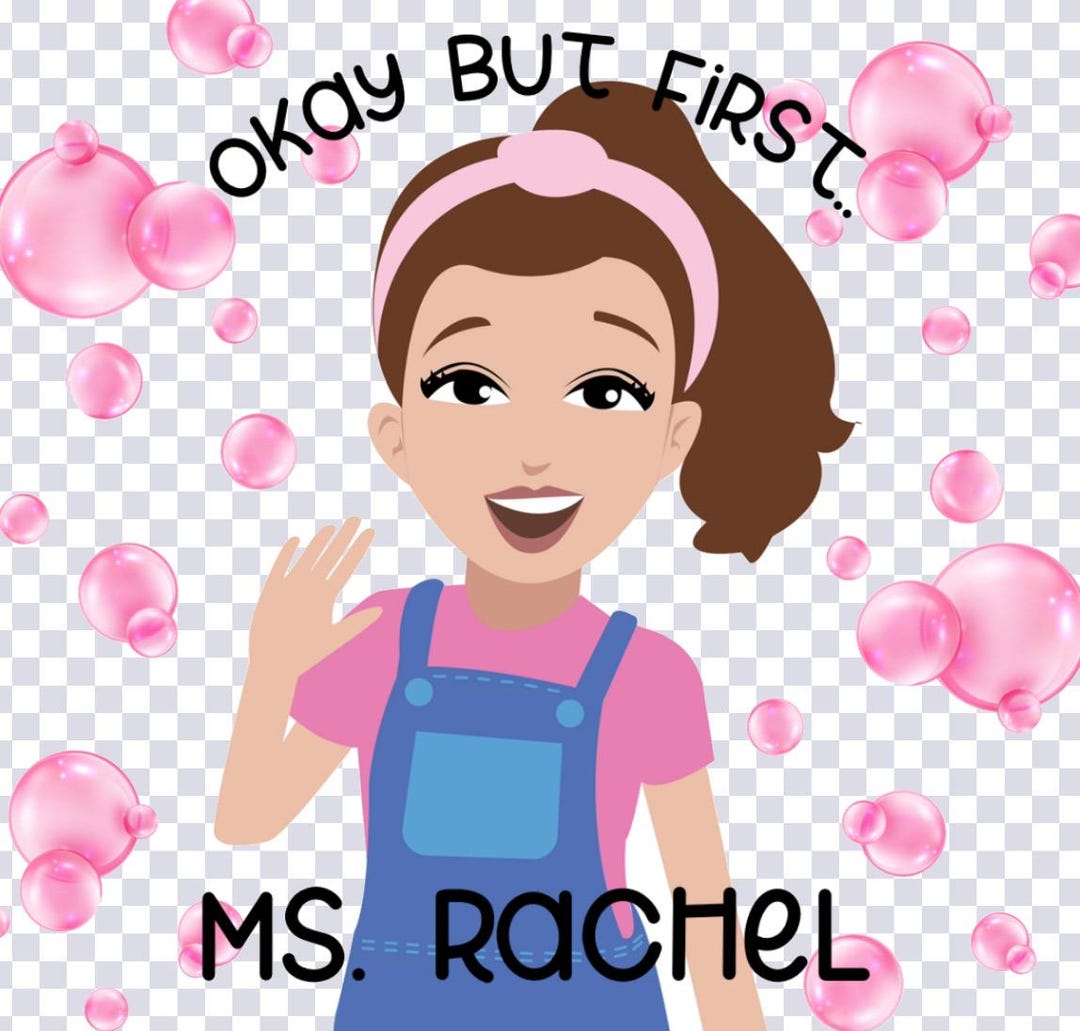 Ms. Rachel - but First Ms. Rachel - Etsy