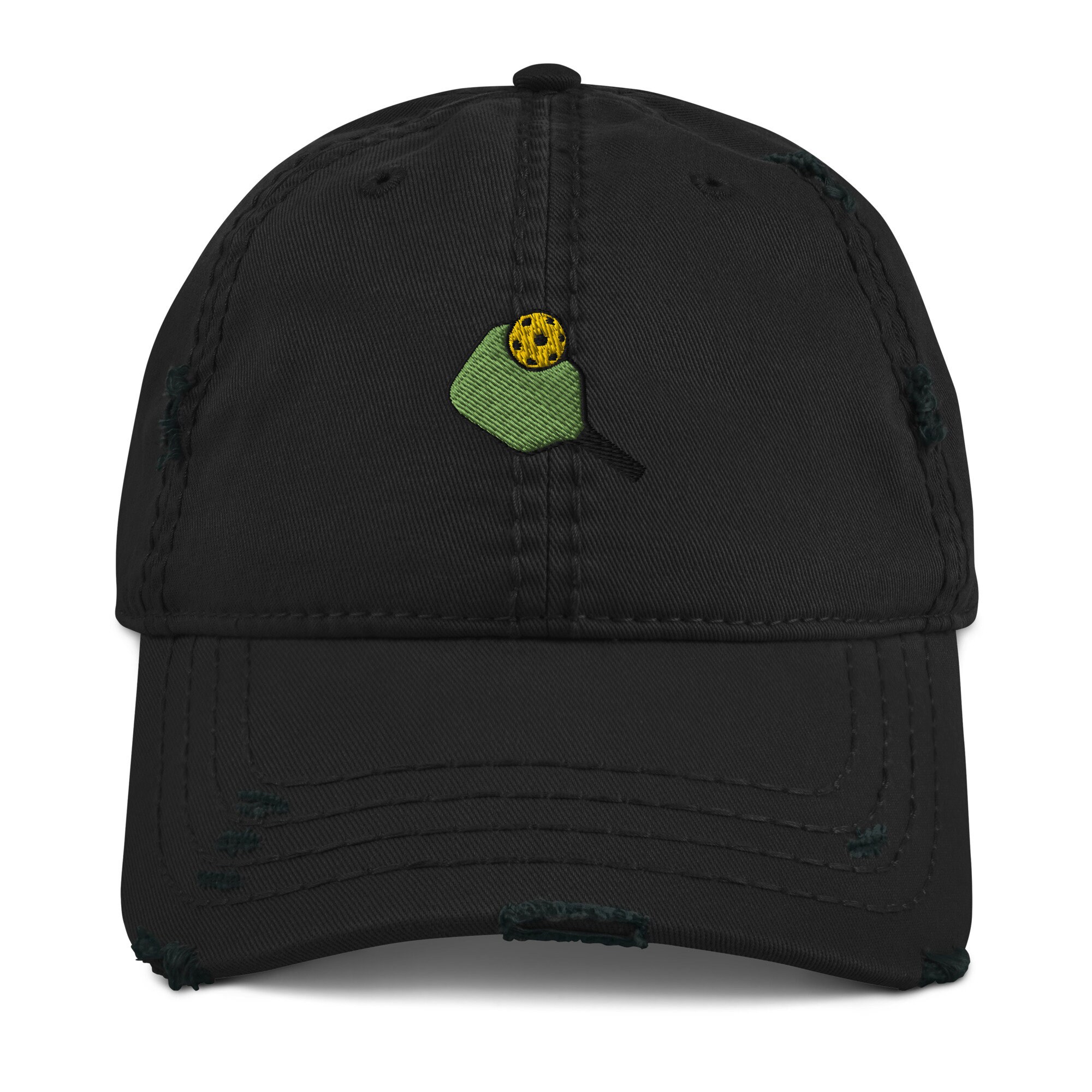 Pickleball Distressed Dad Hat Embroidered Unisex Fast Free Shipping ...