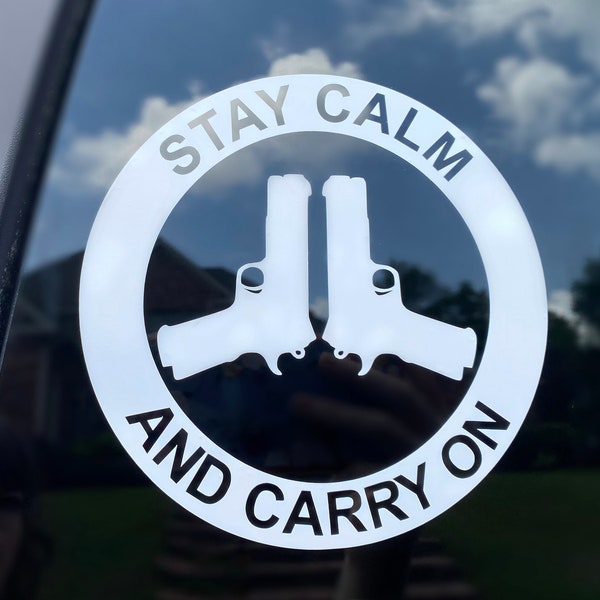 Conceal Carry Decal - Etsy