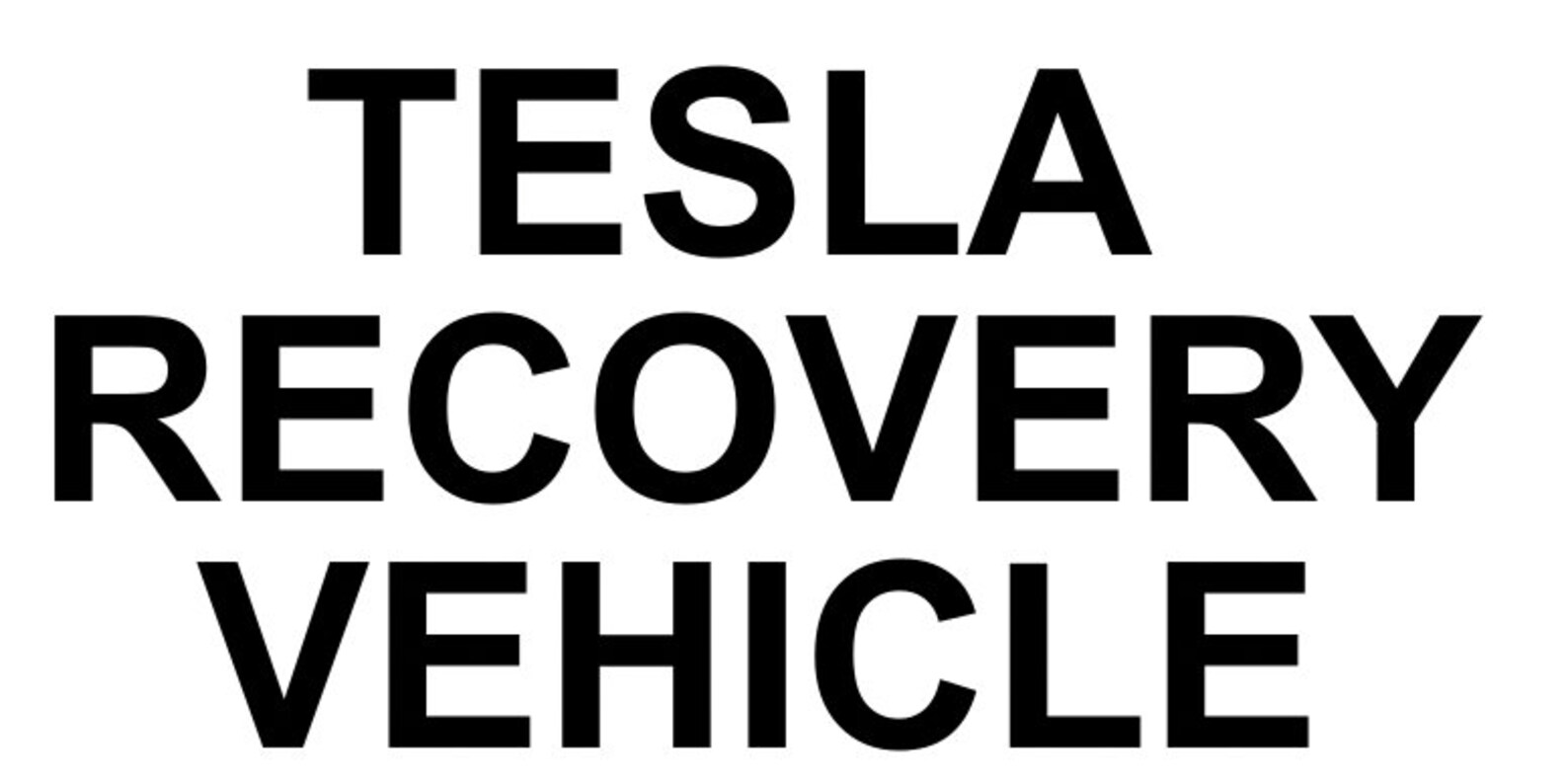 Tesla Recovery Vehicle Funny Decal USA 1776 Vehicle Gas VS Electric ...