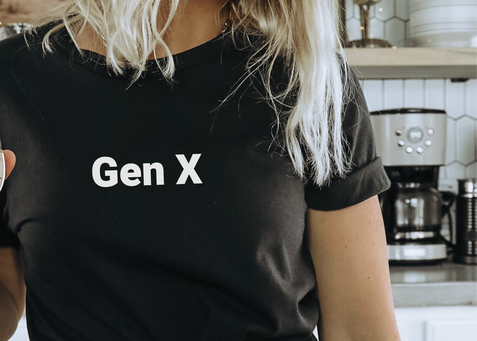GEN X, Generation Tee BLACK - Etsy