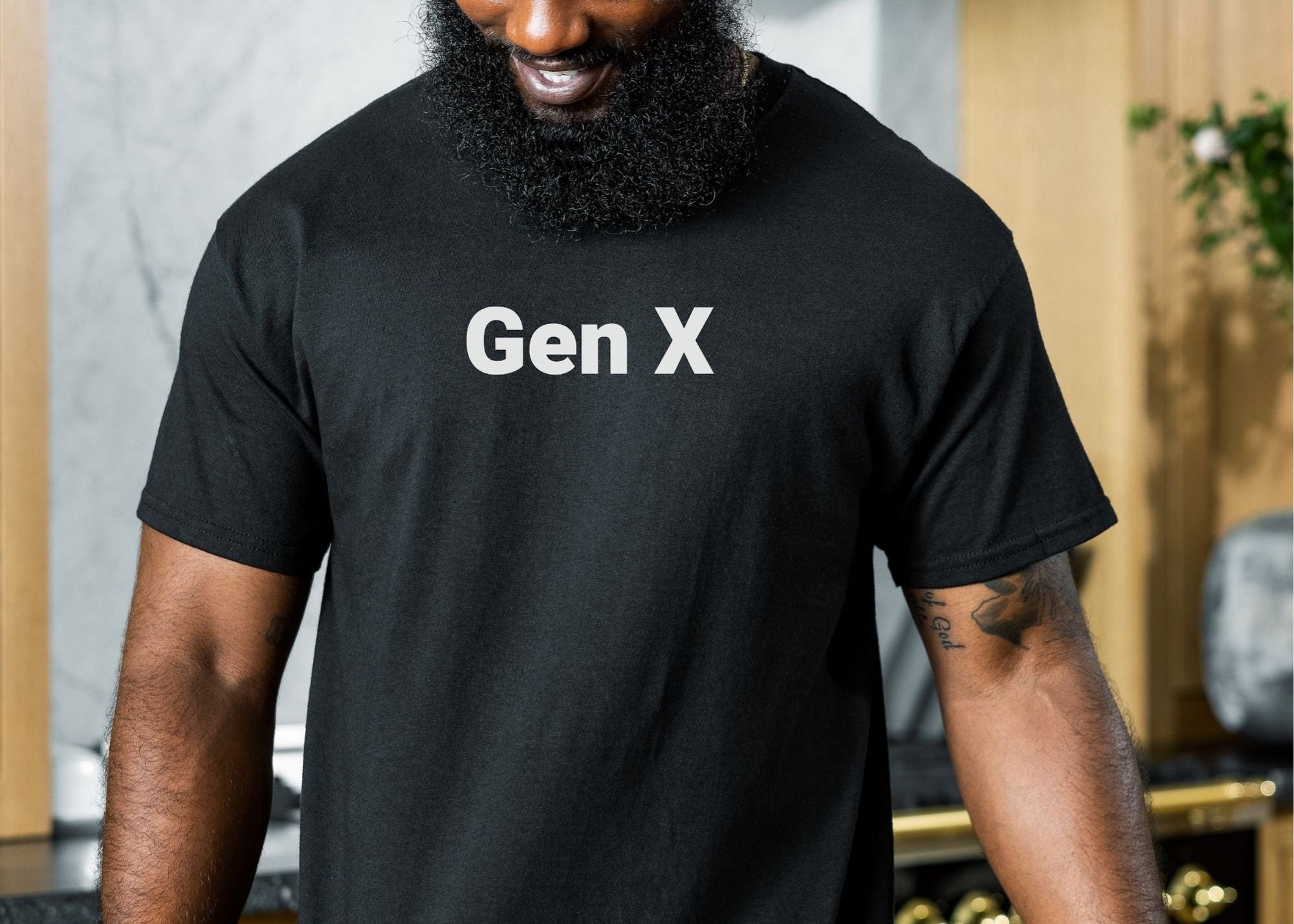 GEN X, Generation Tee BLACK - Etsy