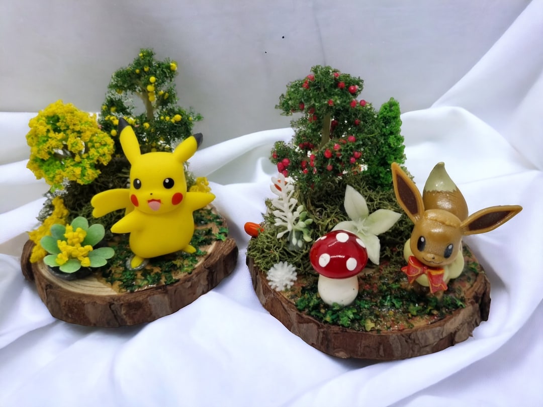 Custom Pokémon Mini Log Terrarium - Etsy