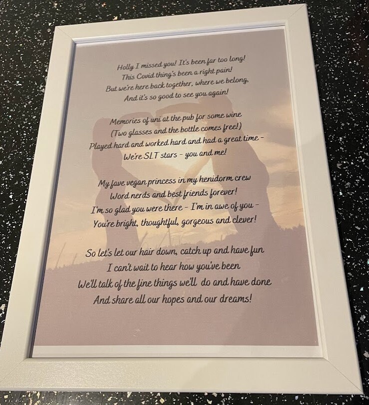 Personalised Poem for All Occasions - Christmas, Easter, Wedding ...