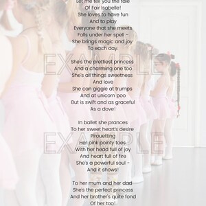 Personalised Poem for All Occasions - Christmas, Easter, Wedding ...