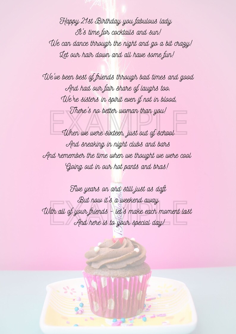 Personalised Poem for All Occasions - Christmas, Easter, Wedding ...
