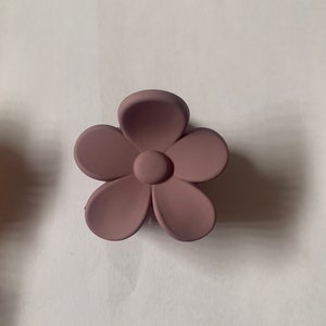 Mini Flower Claw Clips - Etsy