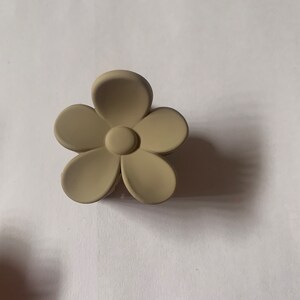 Mini Flower Claw Clips - Etsy