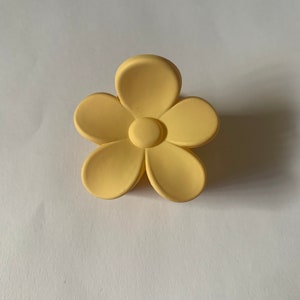 Mini Flower Claw Clips - Etsy