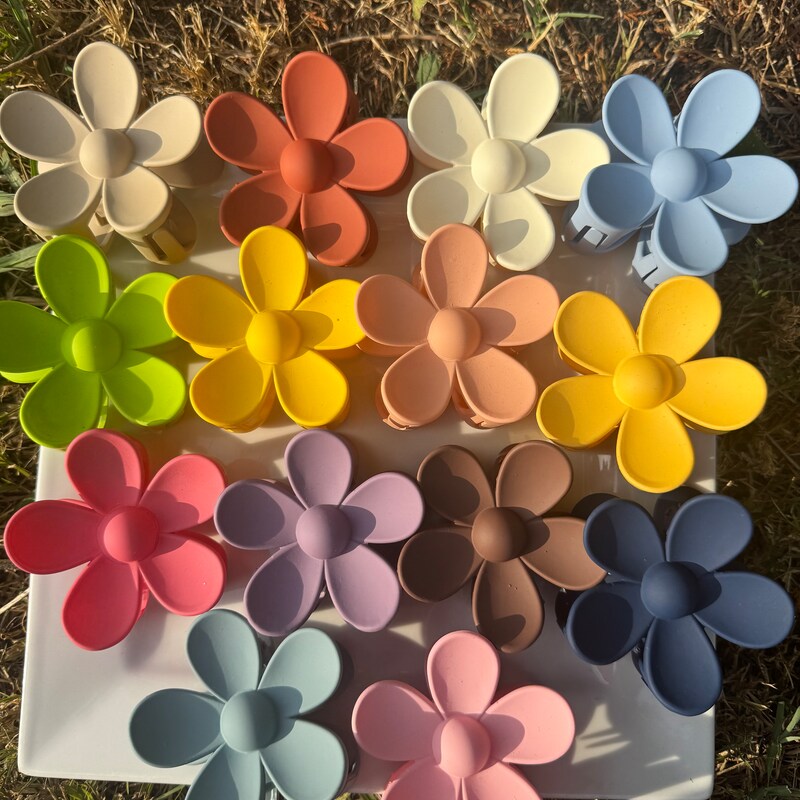 Flower Clip - Etsy