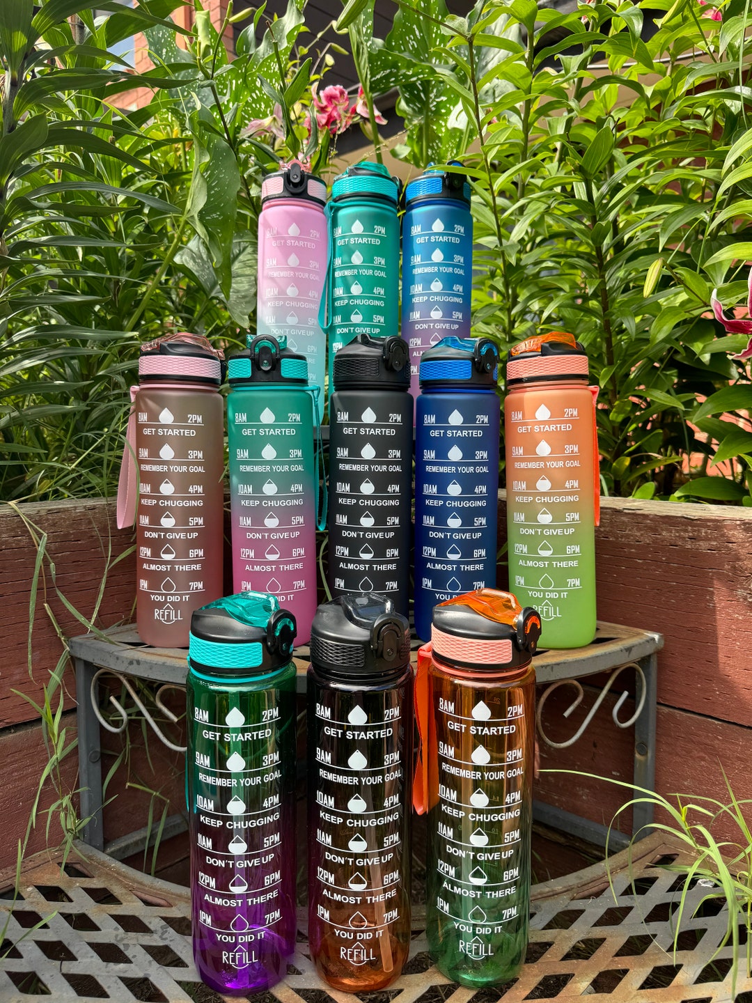 1L Motivational Bottle - Etsy