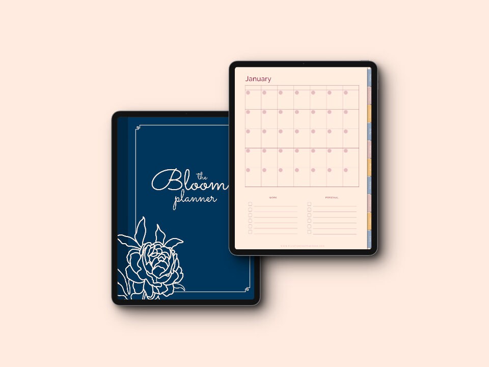 Digital Planner for Goodnotes, Penly, Jnotes, Notability Daily Weekly ...