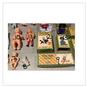 12. Vintage Small Dolls, Simba, Bandai Tiny Blessings, Pedigree Tiny ...