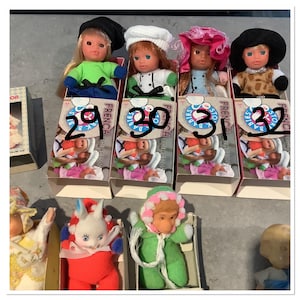JE. - Vintage 1980s Matchbox Baby Dolls, Animals, Continental, Dolls ...